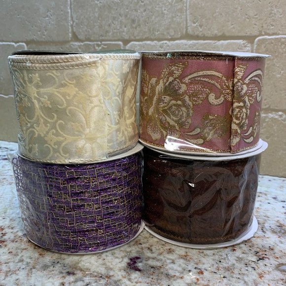 Holiday | Ribbon Lot Of 4 Rolls | Poshmark